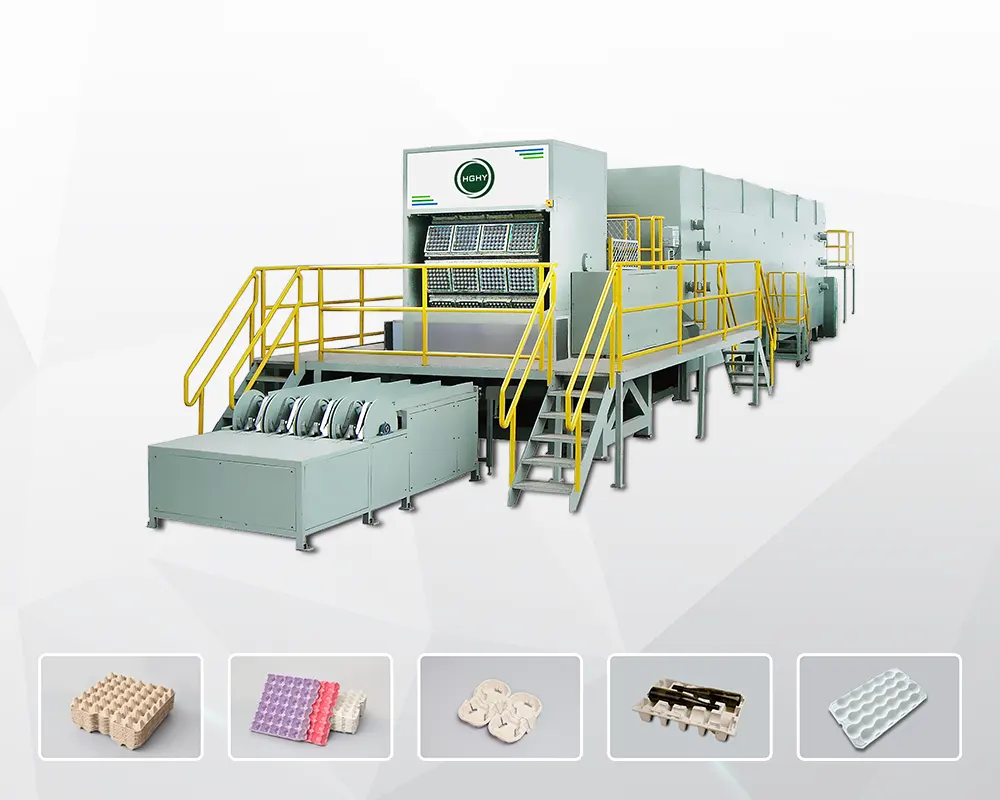 Conventional Dried Series - HGHY Automatic Pulp Molding Machine ｜Paper Tray