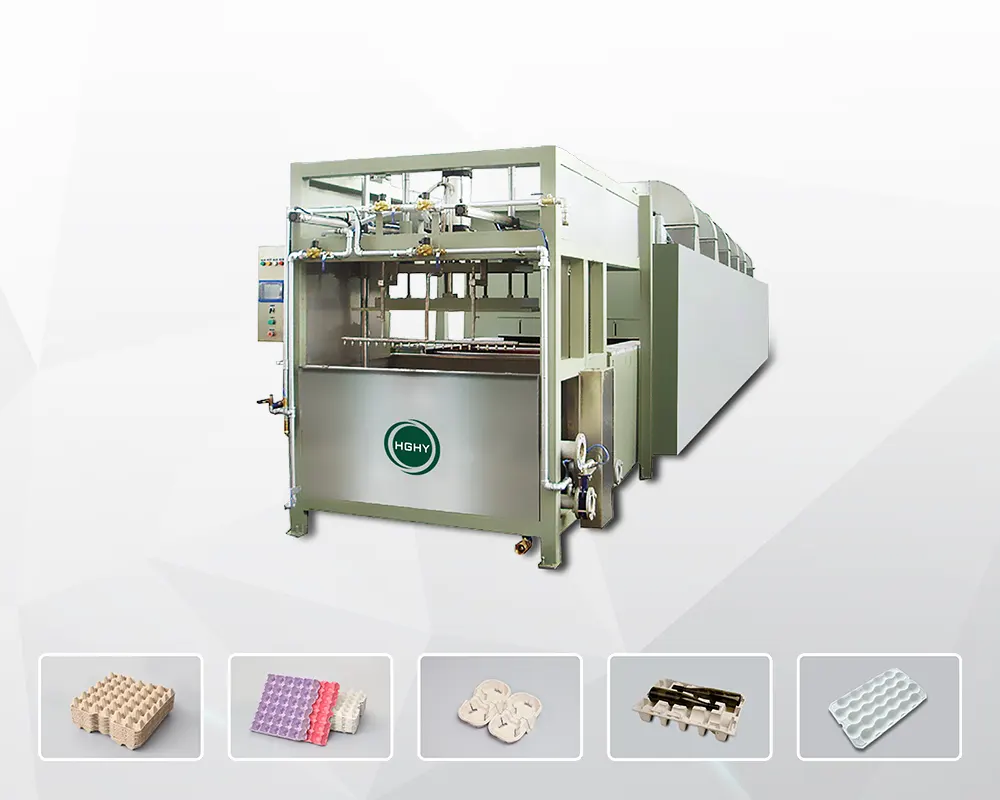 PRODUCTS - HGHY Automatic Pulp Molding Machine ｜Paper Tray