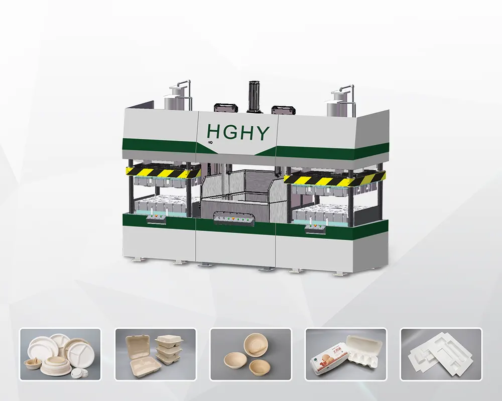 PRODUCTS - HGHY Automatic Pulp Molding Machine ｜Paper Tray